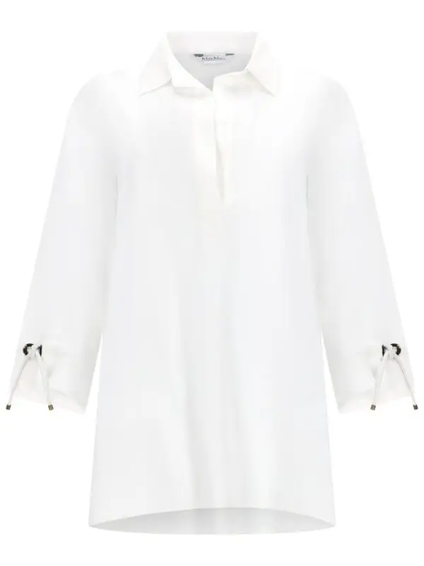 Max Mara Adorni Cotton Shirt - White