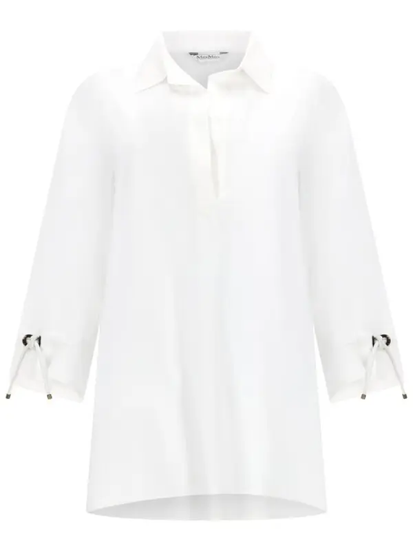Max Mara Adorni Cotton Shirt - White