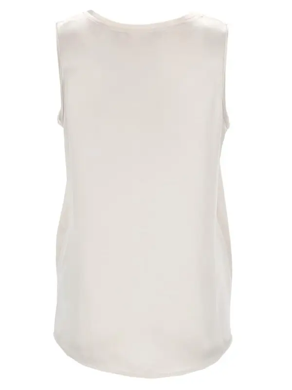 Max Mara Sleeveless Top - White