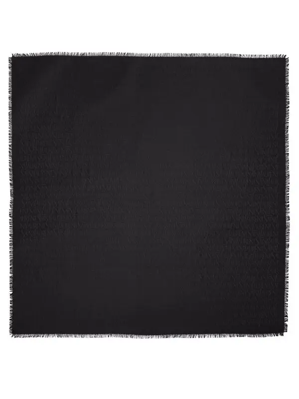 Saint Laurent Sciarpa Quadrata In Seta