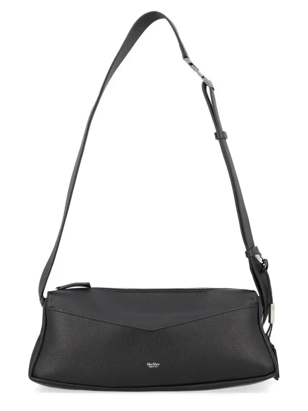 Max Mara Borsa Small In Pelle Con Logo