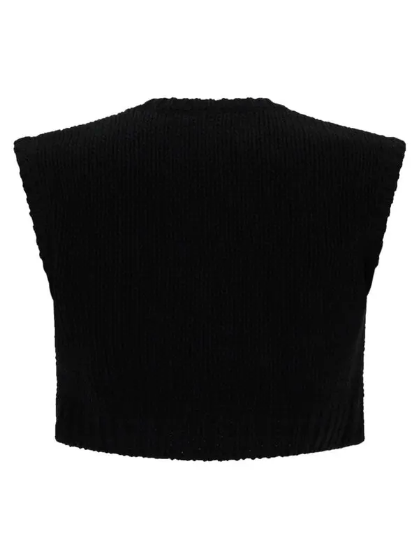 Max Mara Knitted Top - Black