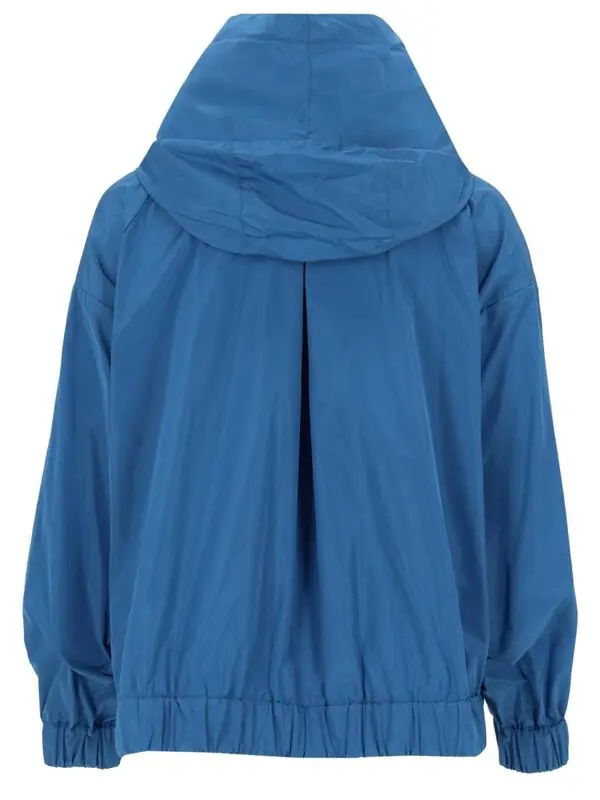 Max Mara Cropped Jacket - Blue