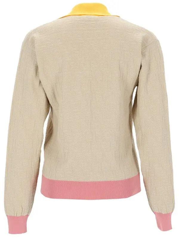 Fendi Maglia In Cotone E Seta