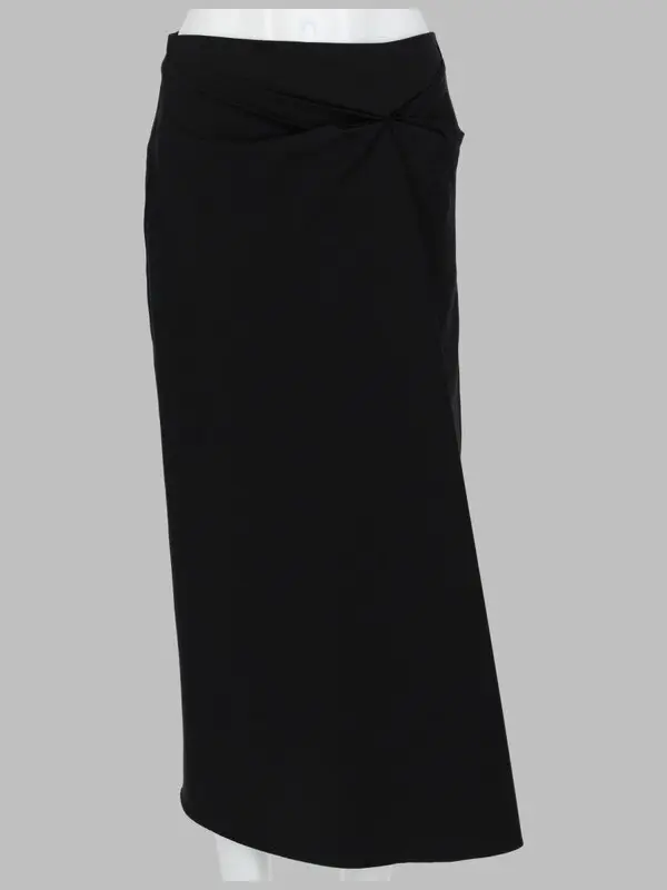 Max Mara Gonna In Raso Di Cotone