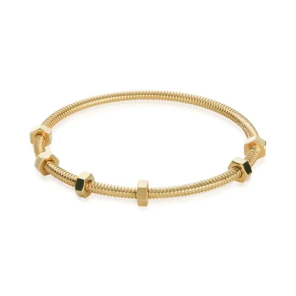 Cartier Yellow Gold Ecrou Bracelet - Yellow_gold