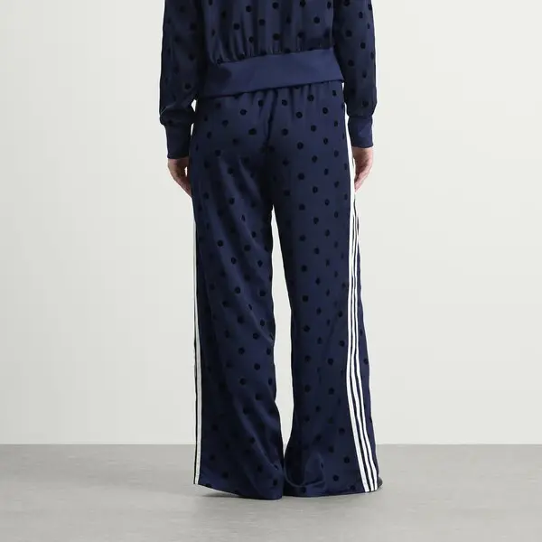 Adidas Satin Polka Dots Wide Leg Pant