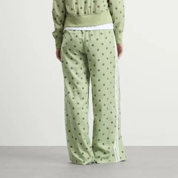 Adidas Satin Polka Dots Wide Leg Pant