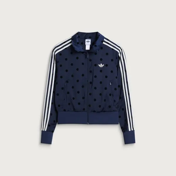Adidas Satin Polka Dots Track Top