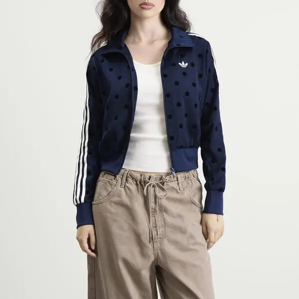 Adidas Satin Polka Dots Track Top
