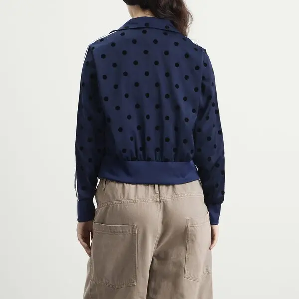 Adidas Satin Polka Dots Track Top