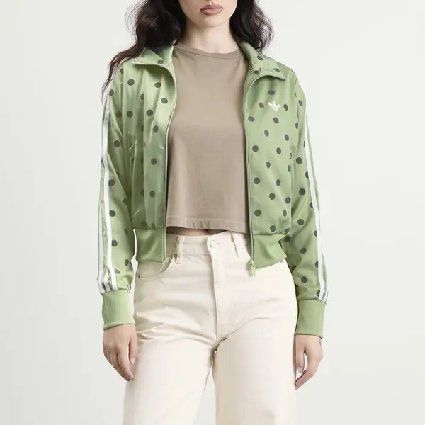 Adidas Satin Polka Dots Track Top