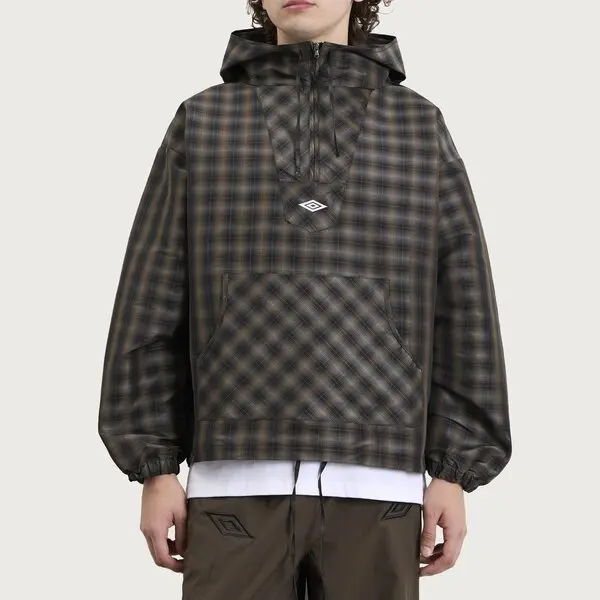 UMBRO BY SLAM JAM Checked Masked Anorak Presented By