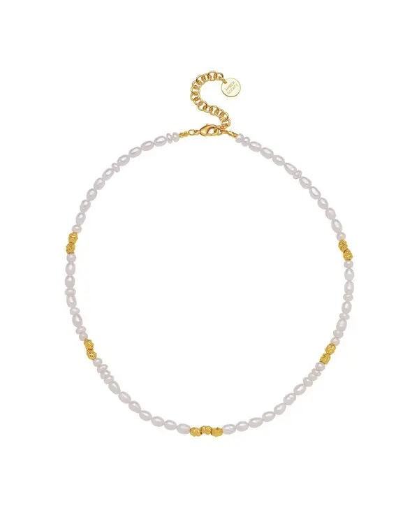 AMBER SCEATS Maranta Necklace - Gold