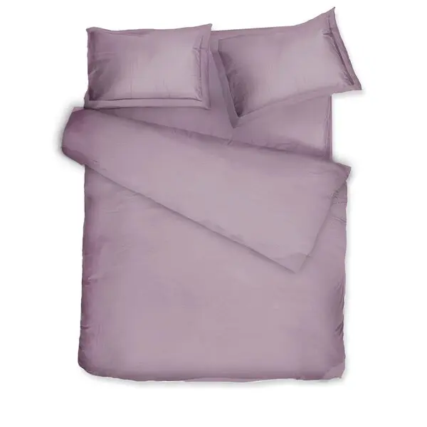 DECOFLUX HOME Sateen Bed Linen Set Solid Lavender - Purple