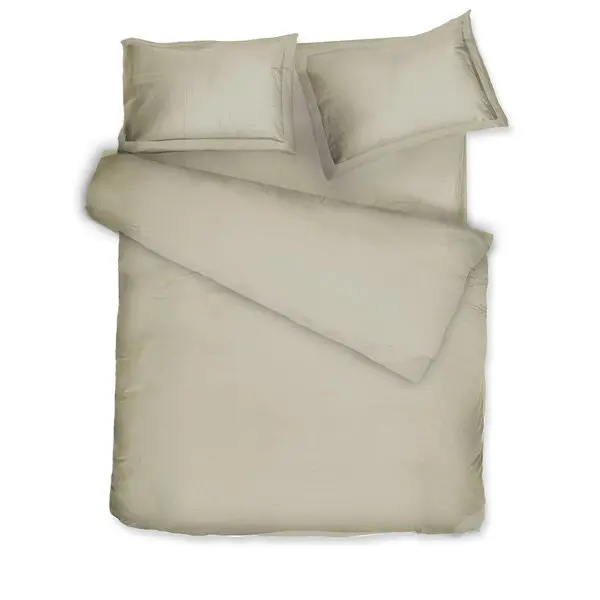 DECOFLUX HOME Sateen Bed Linen Set Solid Pistachio - Green