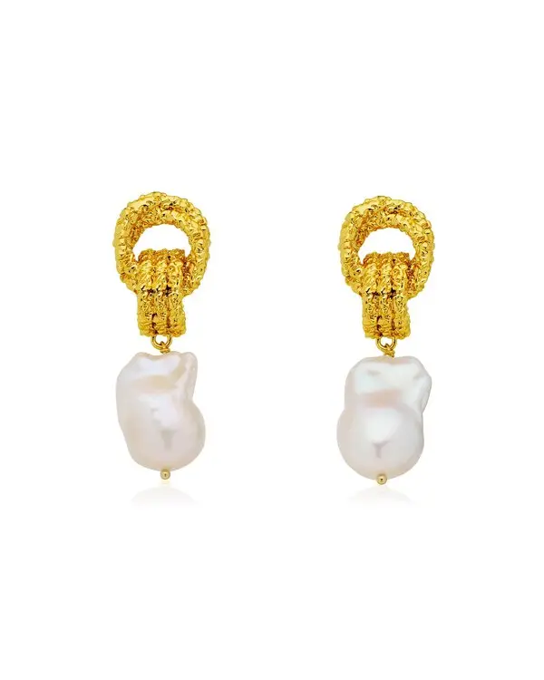 AMBER SCEATS Mirage Earrings - Gold
