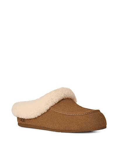 Pink Ugg® Ansley Mules - Brown
