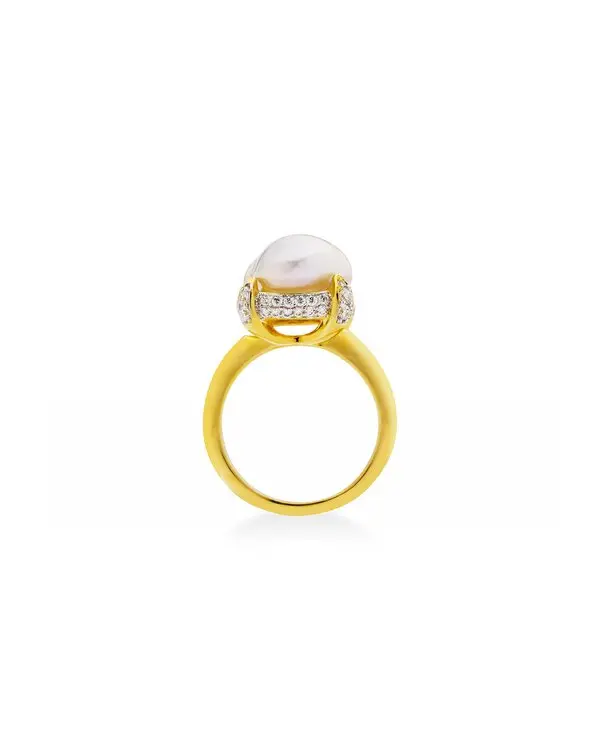 AMBER SCEATS Neema Ring - Gold