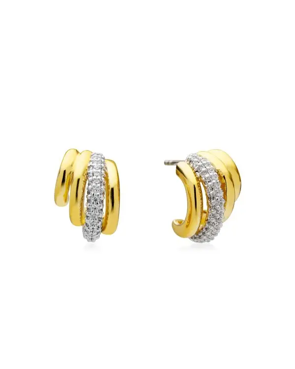 AMBER SCEATS Mariposa Earrings - Gold