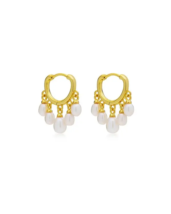 AMBER SCEATS Khufu Earrings - Gold