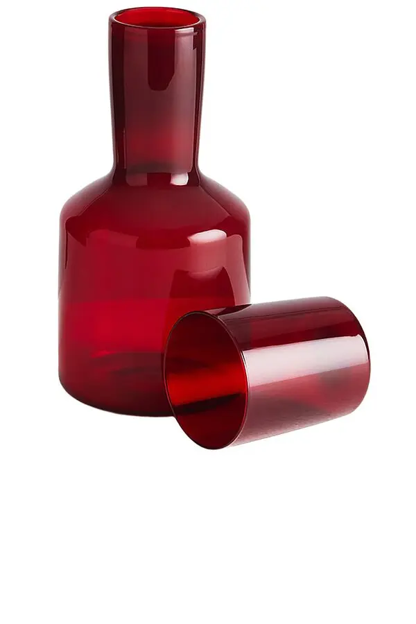 MAISON BALZAC J'ai Soif Carape In Red