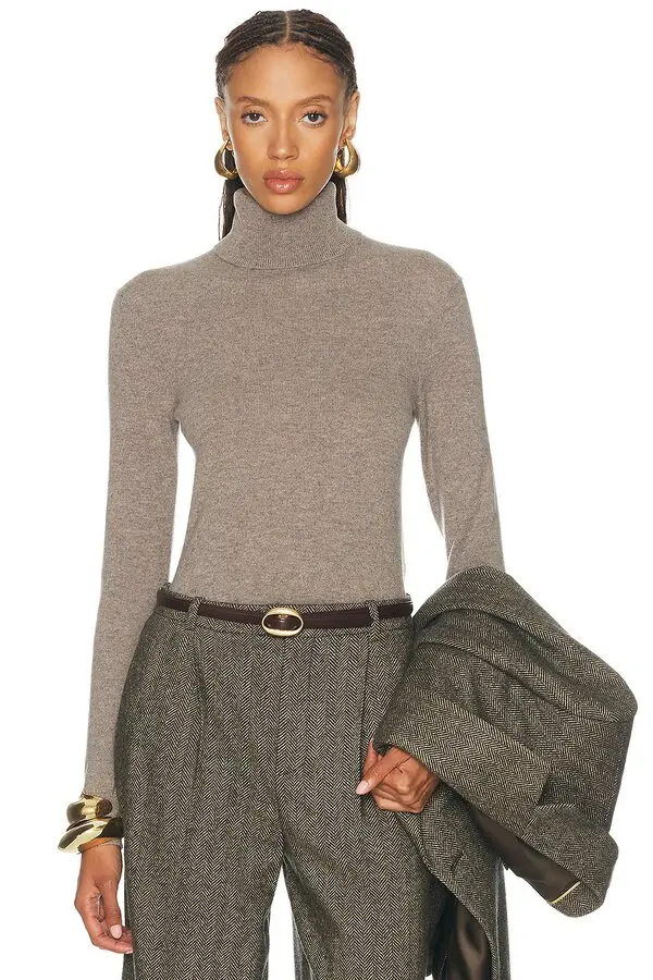 Saint Laurent Cashmere Turtleneck Sweater