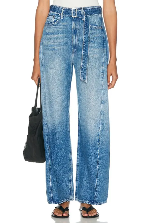 MOTHER The Belted Spoonful Nerdy In Blue