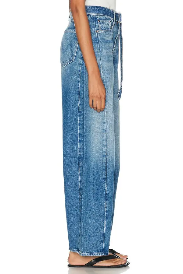 MOTHER The Belted Spoonful Nerdy In Blue