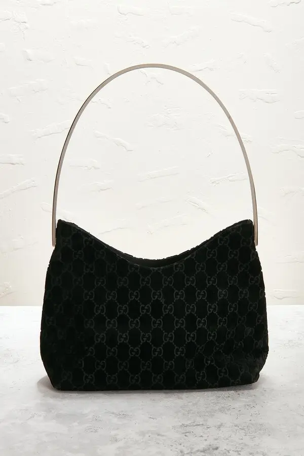 Gucci Suede Hobo Bag