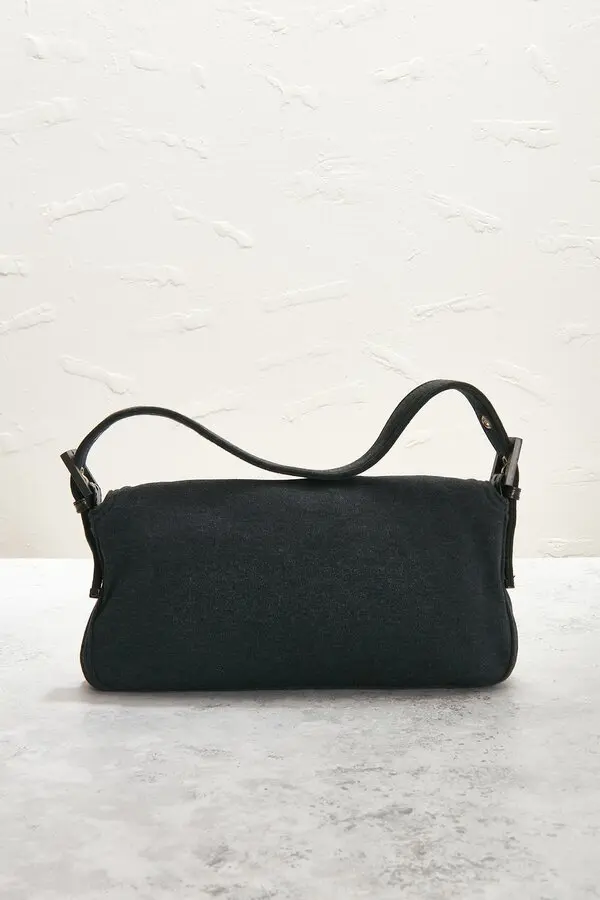 Fendi Baguette Shoulder Bag - Gray