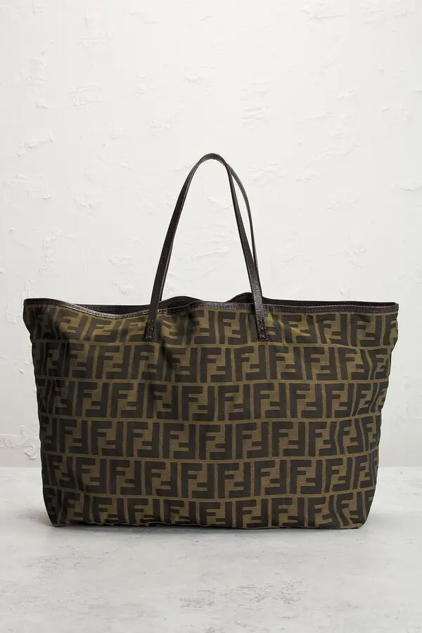 Fendi Zucca Roll Tote Bag