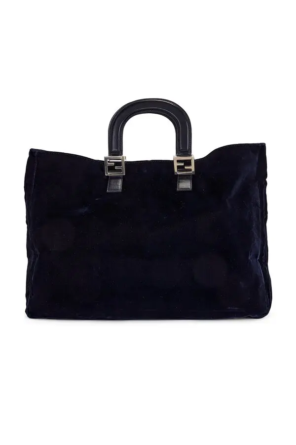 Fendi Handbag In Navy