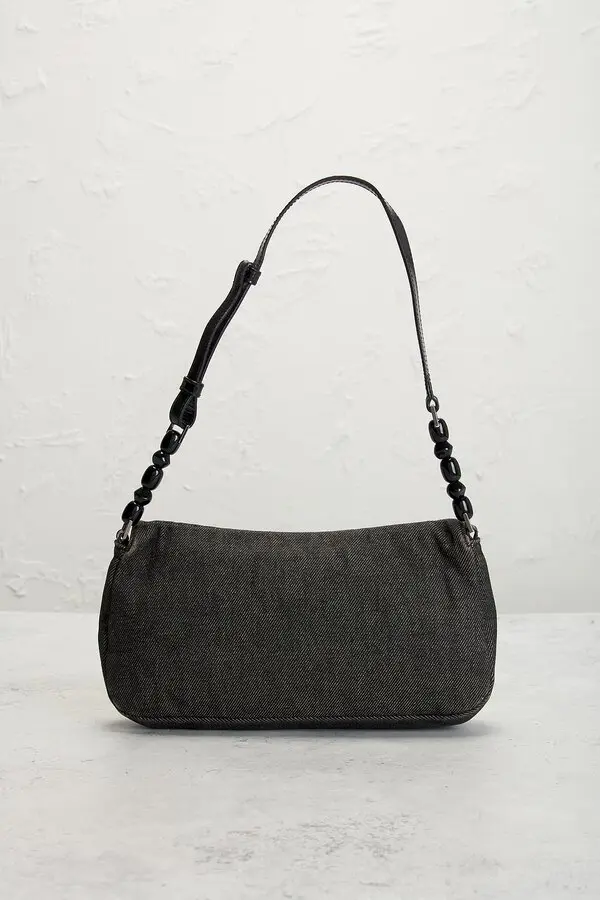 Dior Denim Maris Pearl Shoulder Bag