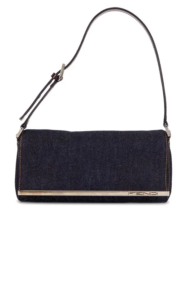 Fendi Denim Shoulder Bag