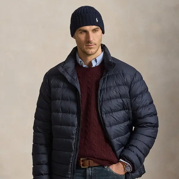 Ralph Lauren The Colden Packable Down Jacket - Collection Navy