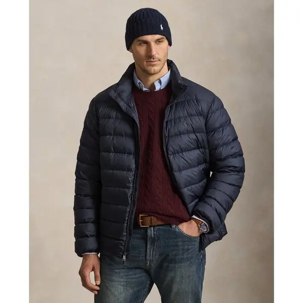 Ralph Lauren The Colden Packable Down Jacket - Collection Navy