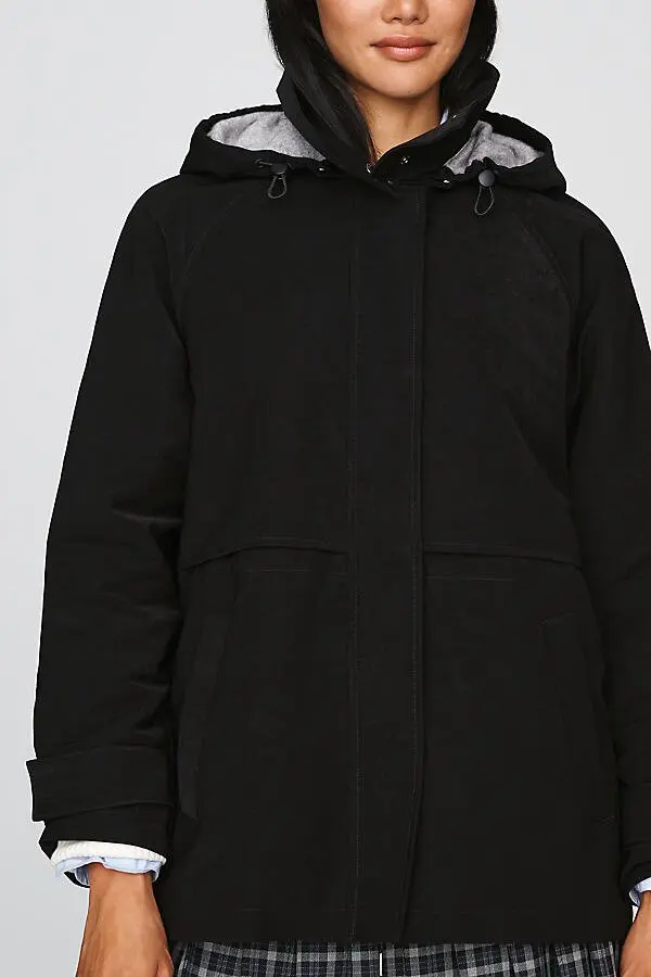 Bernardo Funnel-neck Utility Jacket