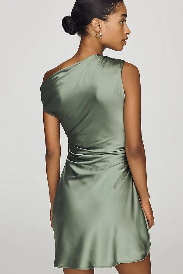 Anthropologie Stretch Silk Mini Dress