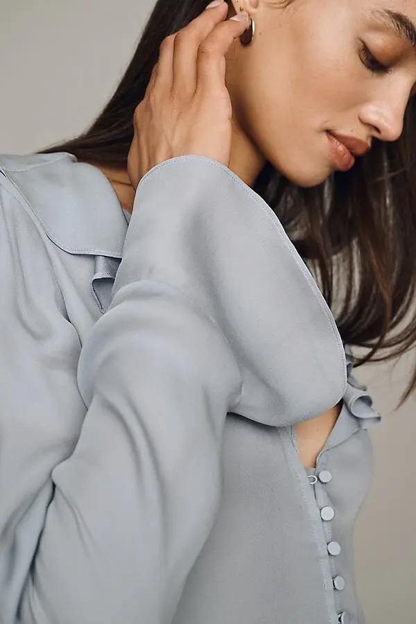 Paige Getty Ruffled Blouse