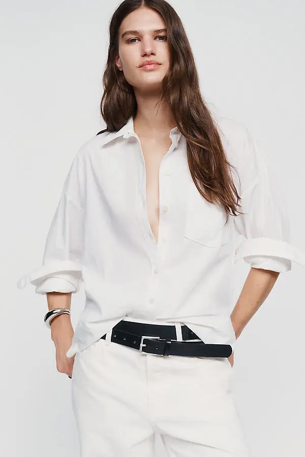 PILCRO Double-strap Leather Belt