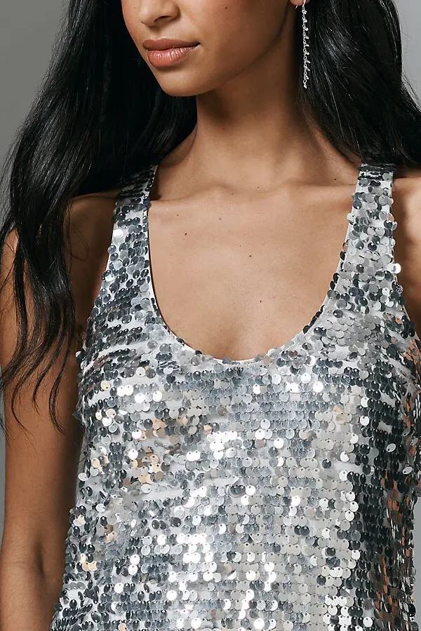 Walter Baker Dreamer Sequ Mi Dress