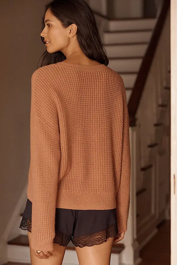 Eberjey Recycled Crew Neck Sweater