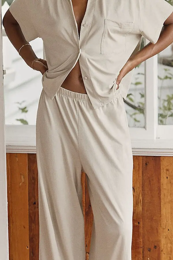 Eberjey 100% Cotton Pajama Set