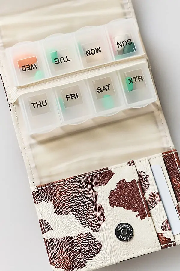MIAMICA Cowboy Core Snap Pill Case