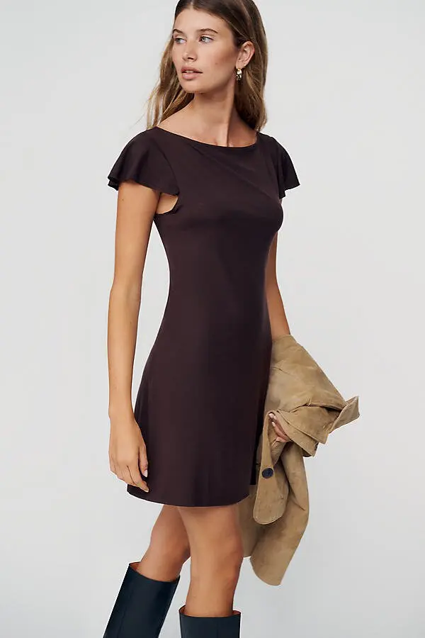 REFORMATION Jensen Knit Mi Dress