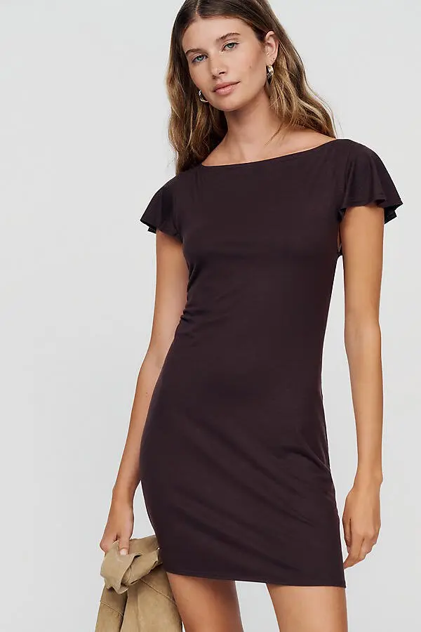 REFORMATION Jensen Knit Mi Dress