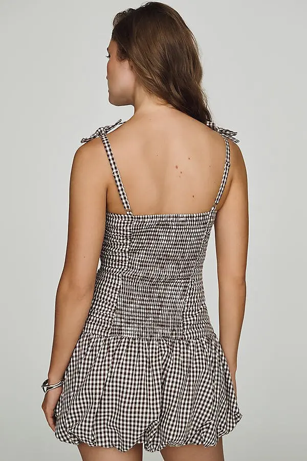 Astr The Label Jeriany Bubble-hem Mi Dress