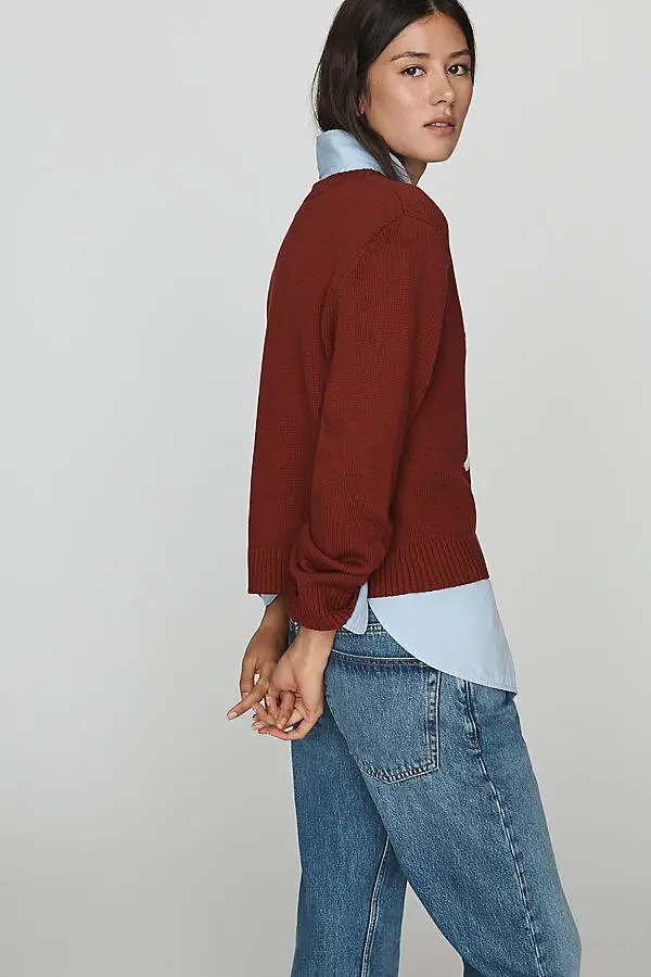 Barbour Joyce 100% Cotton Sweater