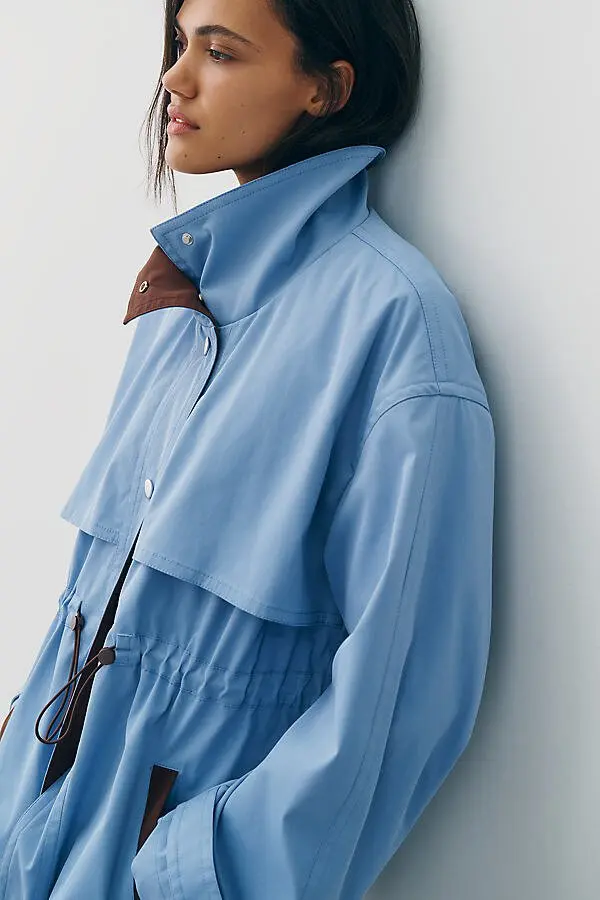 DAILY PRACTICE BY ANTHROPOLOGIE Trench Coat Jacket